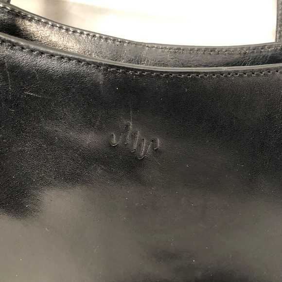 Monsac | Bags | Monsac Black Leather Shoulder Bag | Poshmark